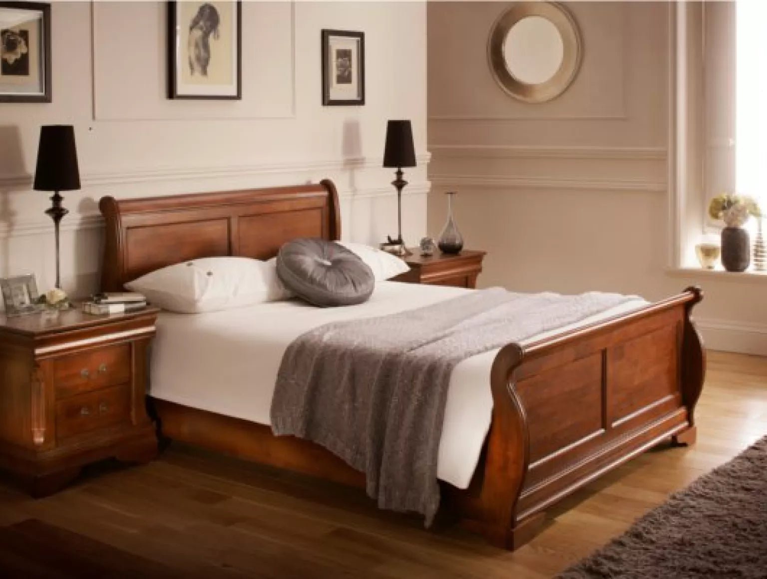 Cheap King Size Antique Style Beds – Time4Sleep