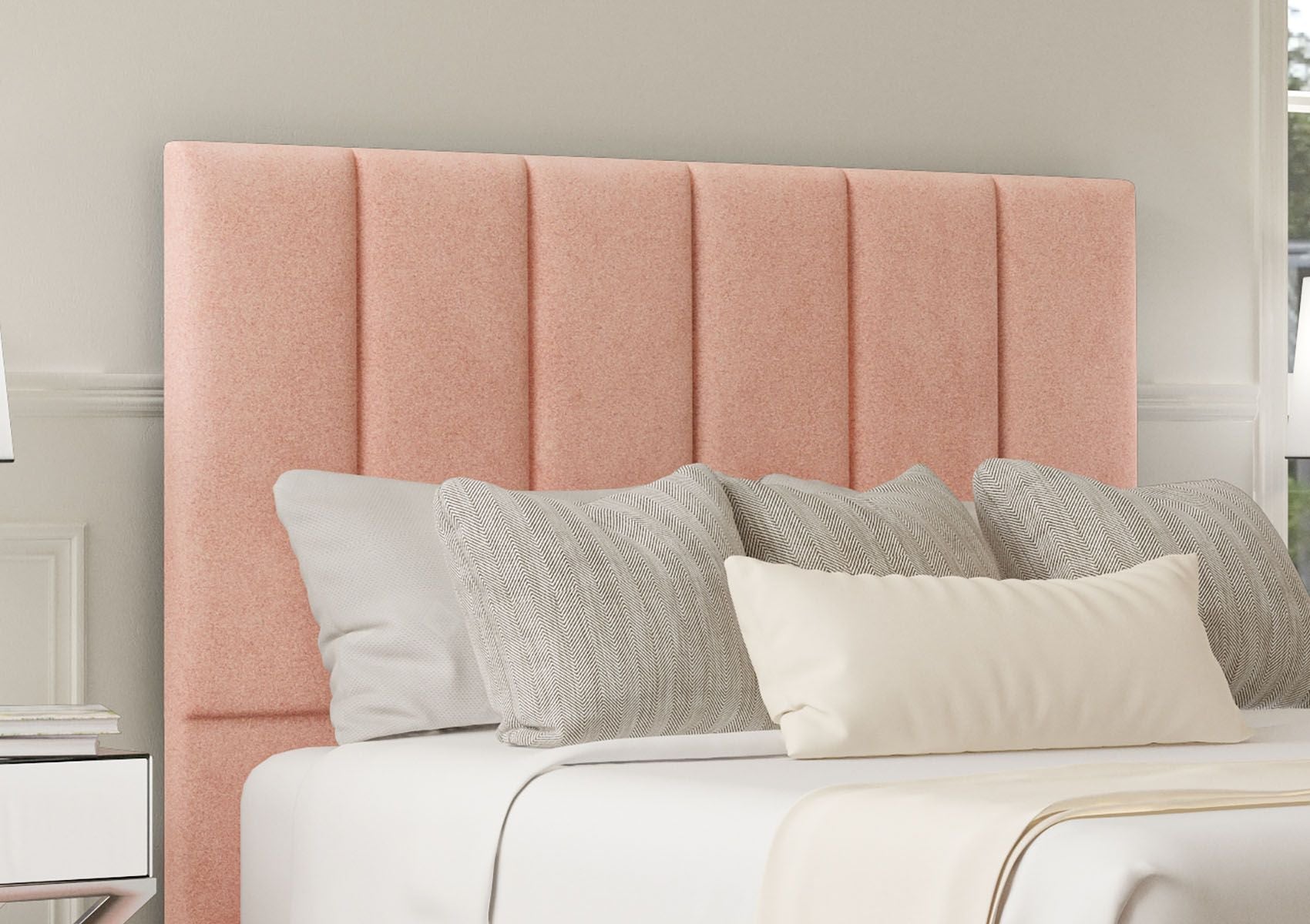 Pink Headboards | Single, Double, King-Size – Time4Sleep
