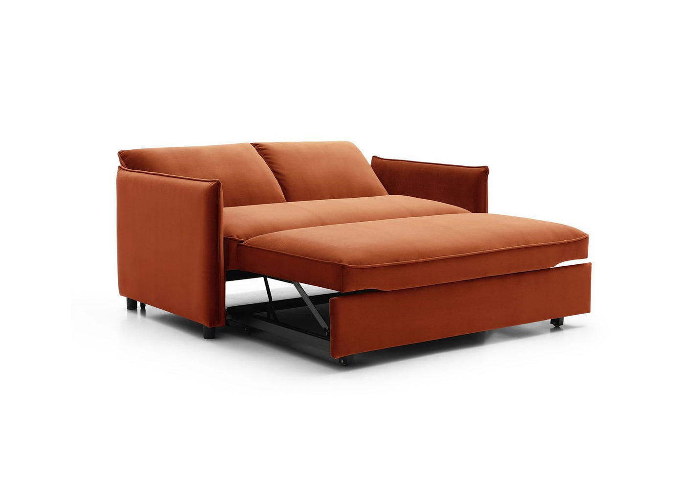 Coniston Burnt Orange 2 Seater Sofa Bed – Time4Sleep