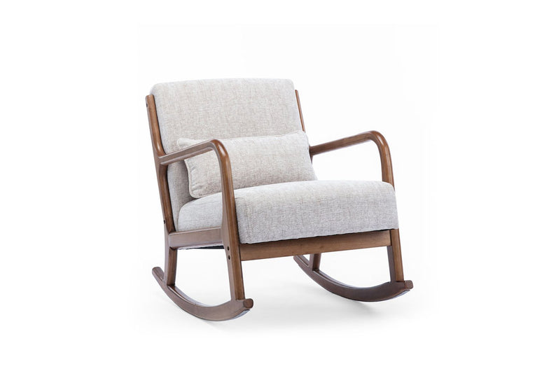 Cusco Natural Cream Rocking Chair – Time4Sleep