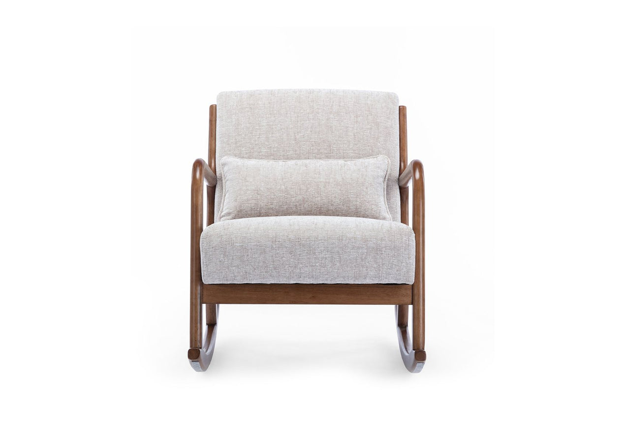 Cusco Natural Cream Rocking Chair – Time4Sleep