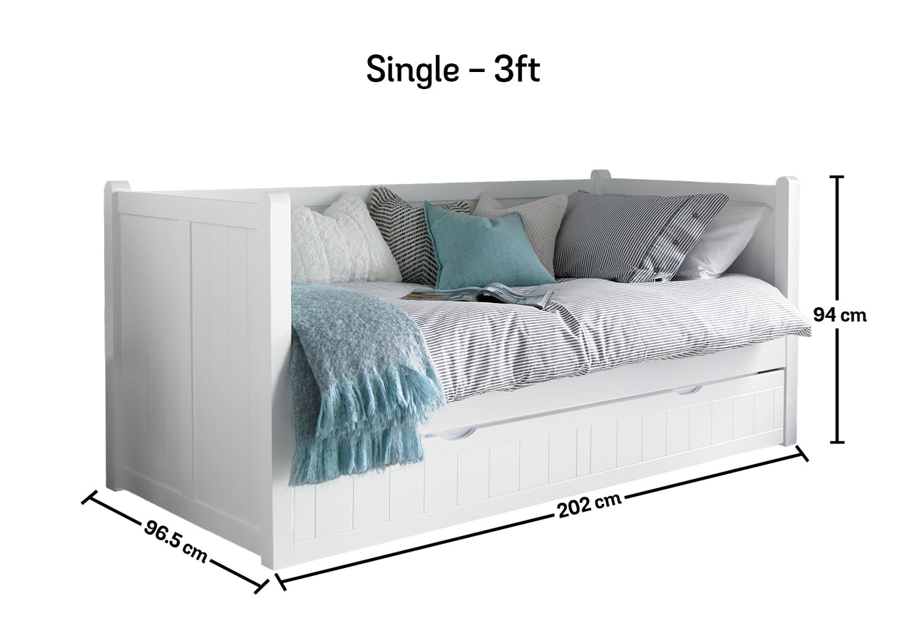 Hampton Day Bed With Guest Underbed – Time4Sleep