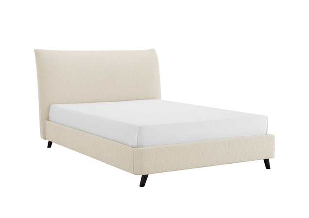 Tranquil Boucle Ivory Bed Frame – Time4Sleep