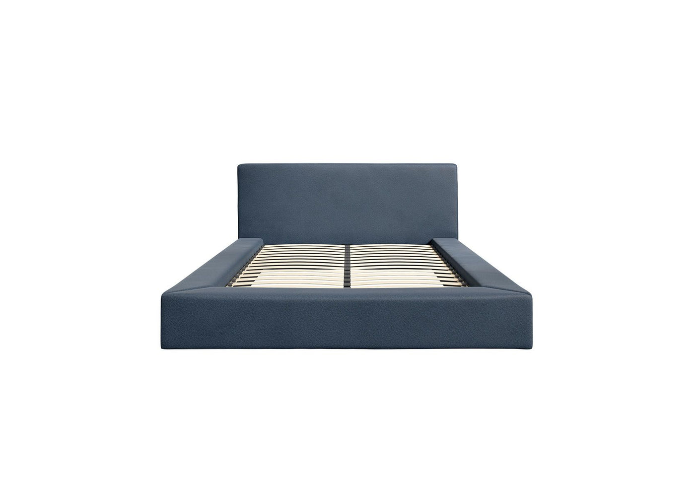 Aldeburgh Ink Blue Upholstered Bed Frame – Time4Sleep