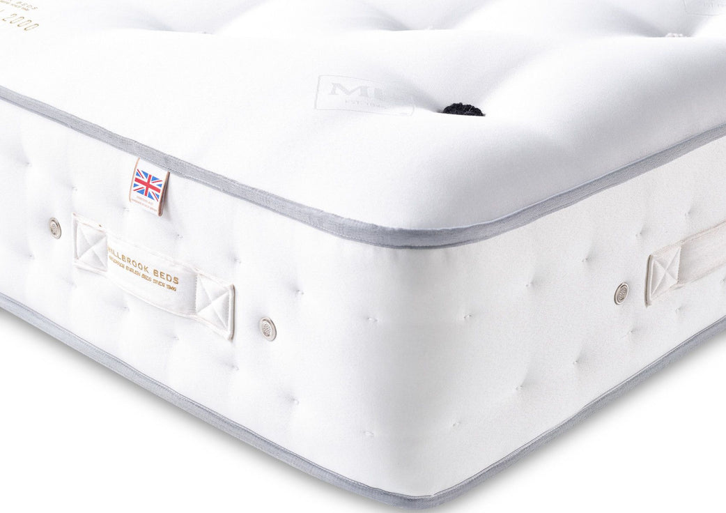 Millbrook Deluxe Wool Pocket 4000 Mattress – Time4Sleep